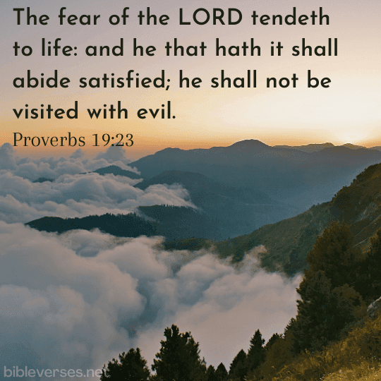 Top 12 Bible Verses about Fear (KJV) - Bibleverses.net