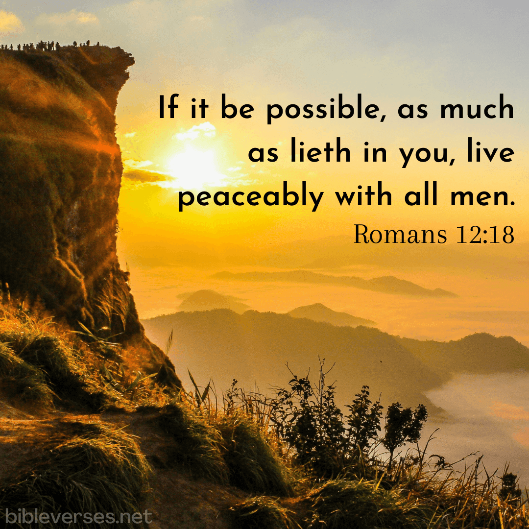 Top 10 Bible Verses about Peace (KJV) - Bibleverses.net